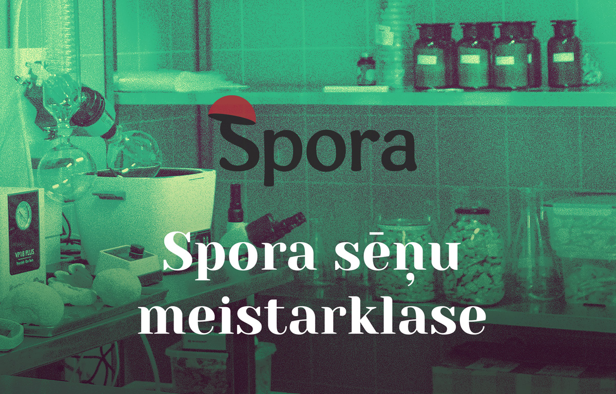 Spora sēņu meistarklase